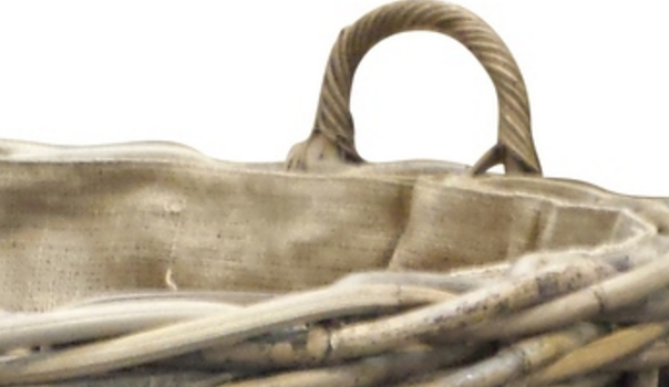 LOG BASKET ON WHEELS | GLENWEAVE | KILN DRIED LOGS UK